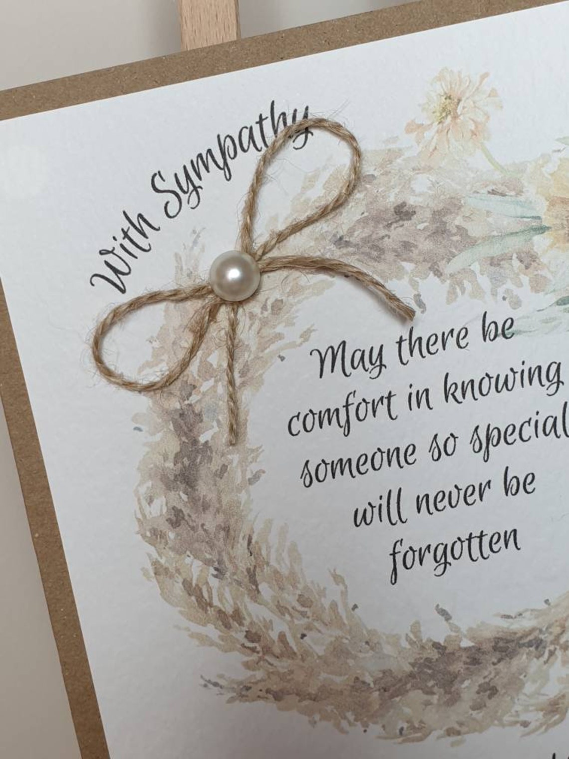 Sympathy card | Etsy