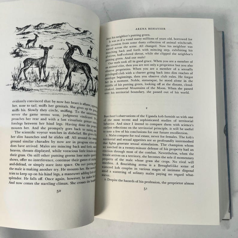 1966 the Territorial Imperative by Robert Ardrey, 1st Edition, 1st ...