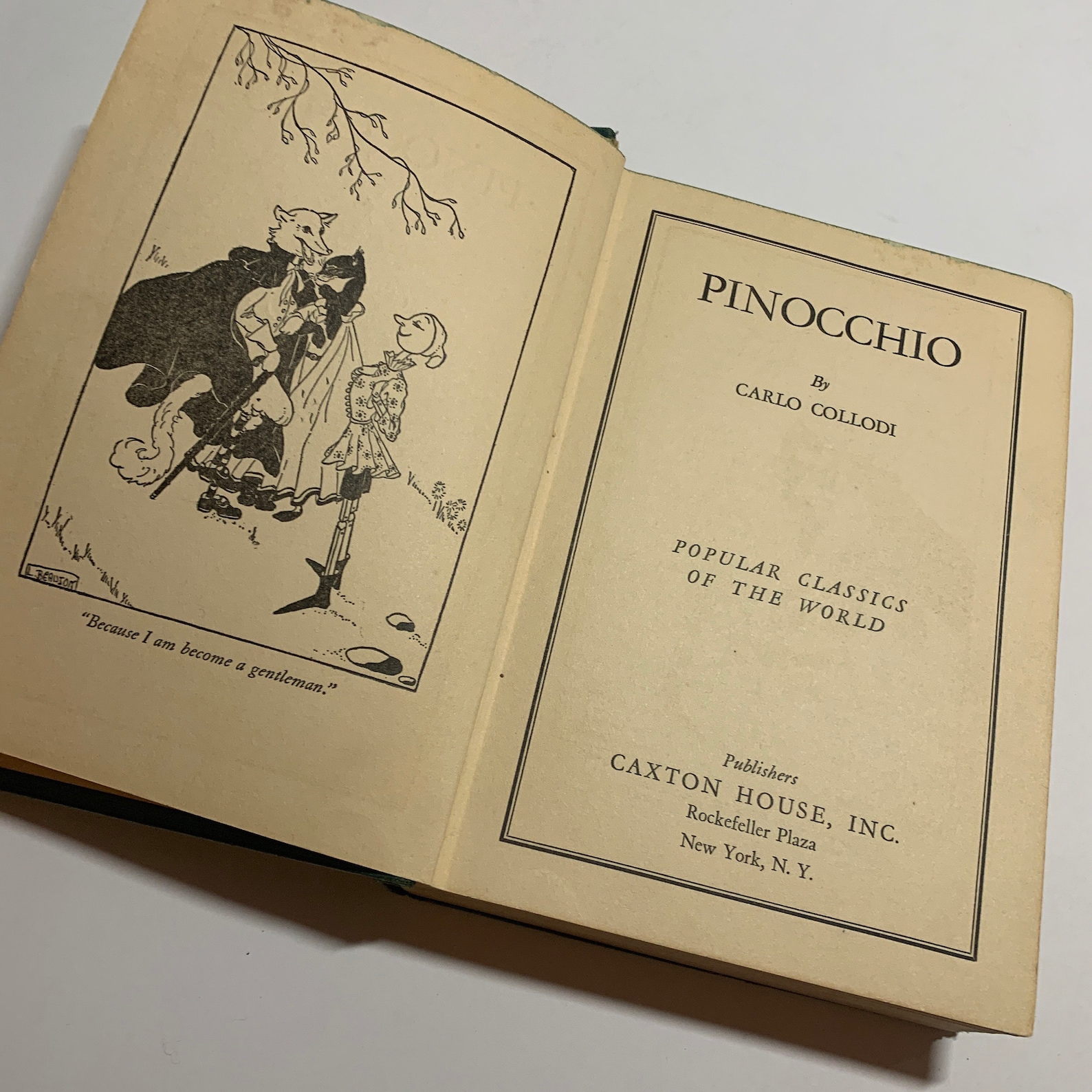 1939 the Adventures of Pinocchio by Carlo Collodi Popular | Etsy
