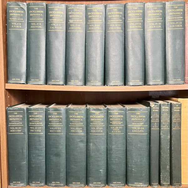 Encyclopedia Set - Etsy