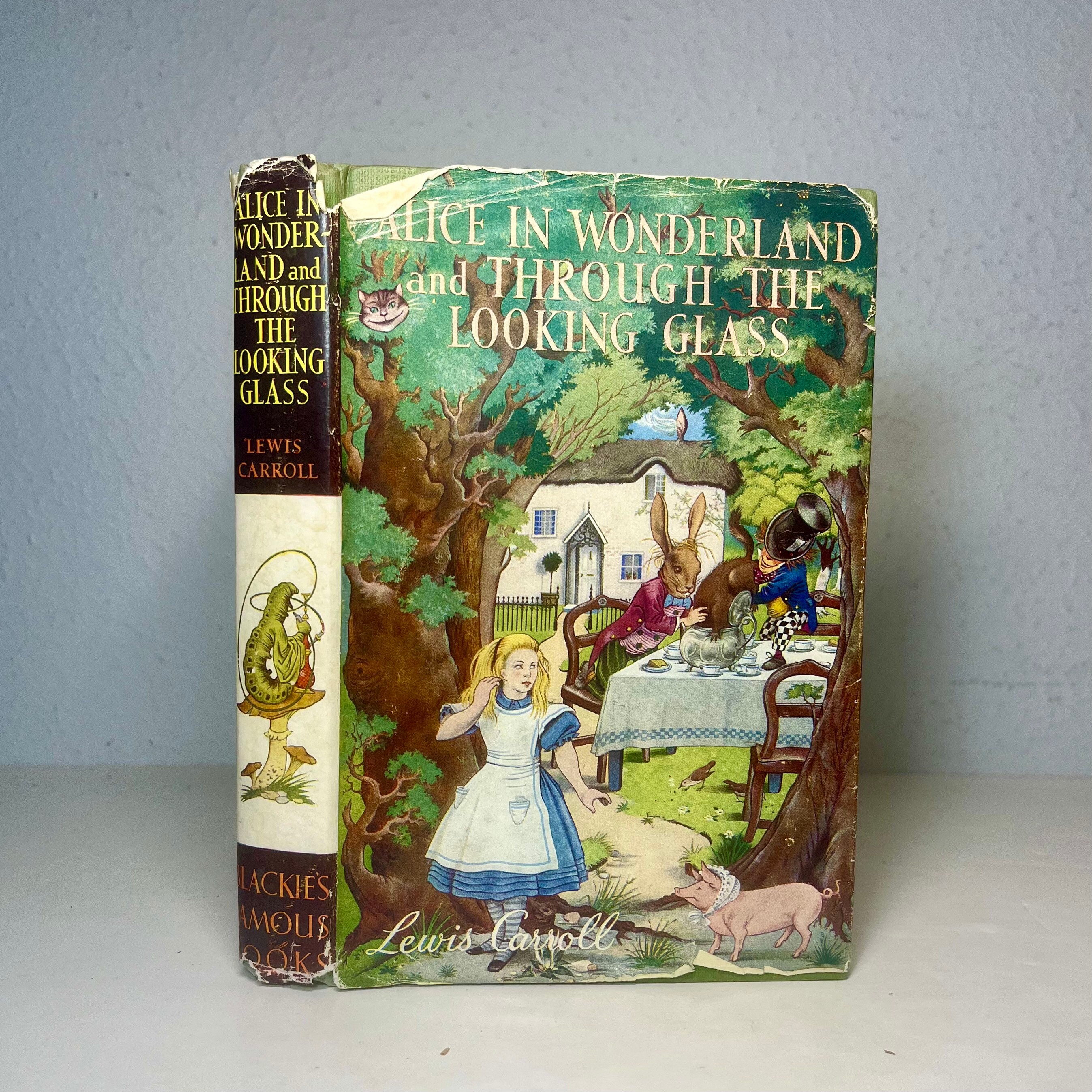 Alice In Wonderland And Through The Looking Glass Book Cover