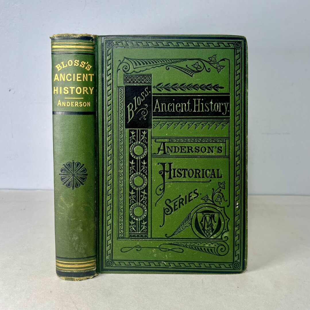 Antique Bloss Ancient History With Maps, Illustrations, Chronological ...
