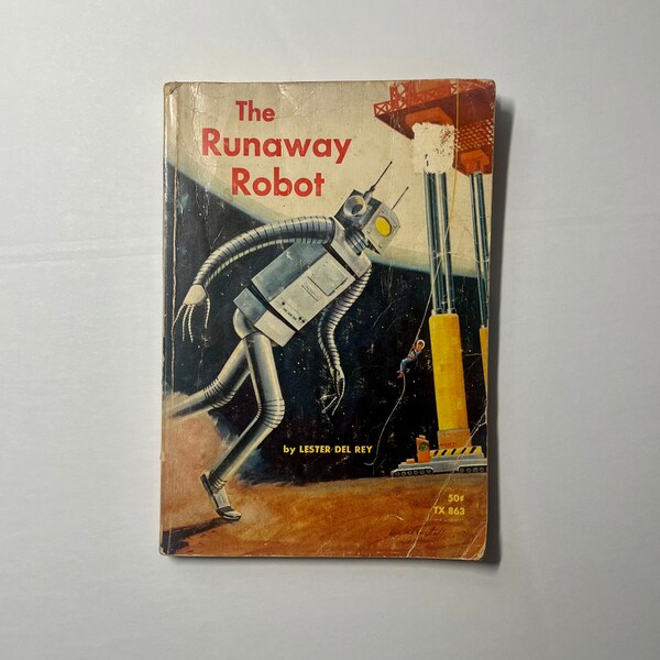 The Runaway Robot by Lester Del Rey - Etsy