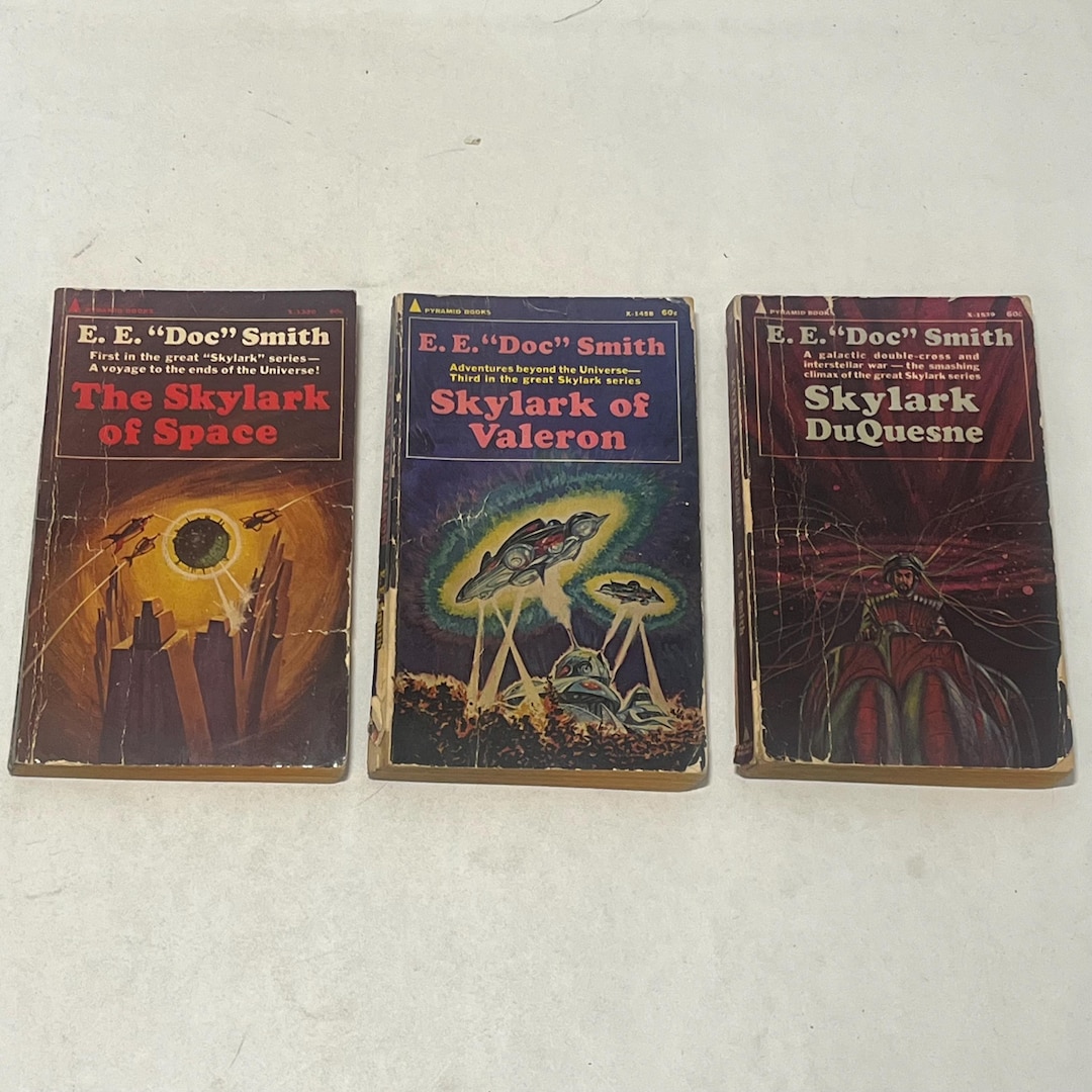 Three Sci-fi Novels by E. E. “doc” Smith, Skylark of Space Series ...