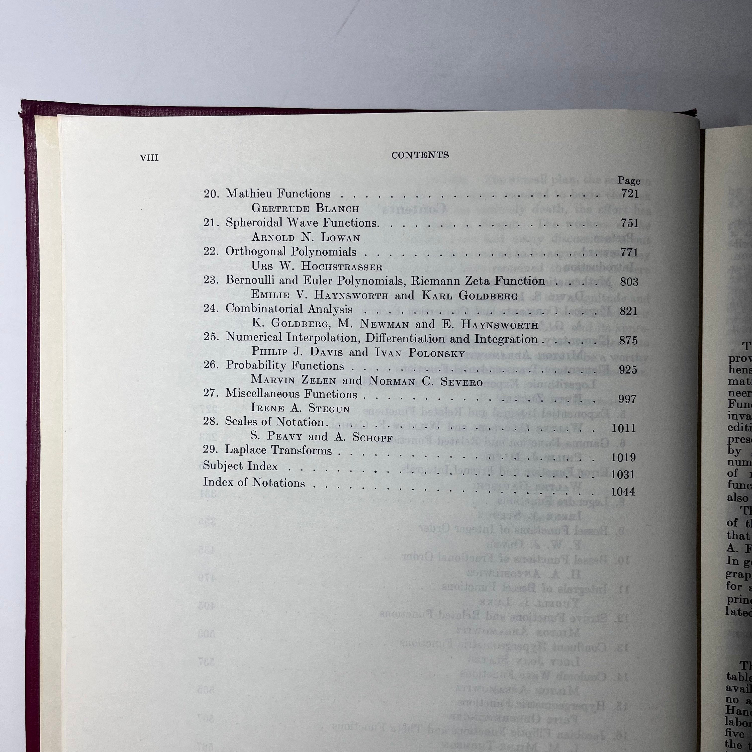 1964 Handbook Of Mathematical Functions With Formulas Etsy 