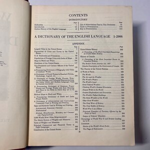 1954 Websters New Twentieth Century Dictionary, Unabridged, HUGE ...