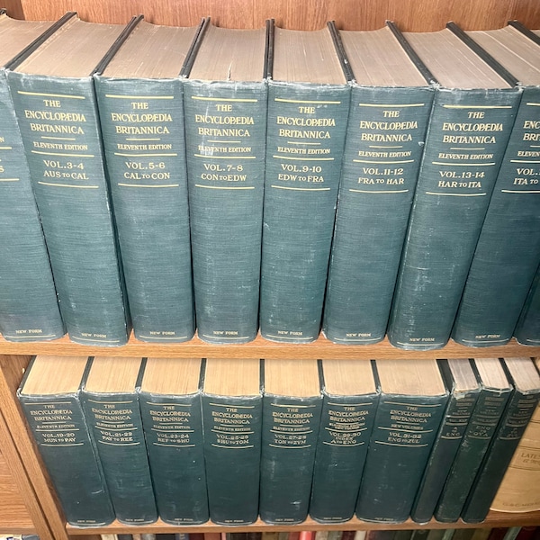 Encyclopedia Set - Etsy