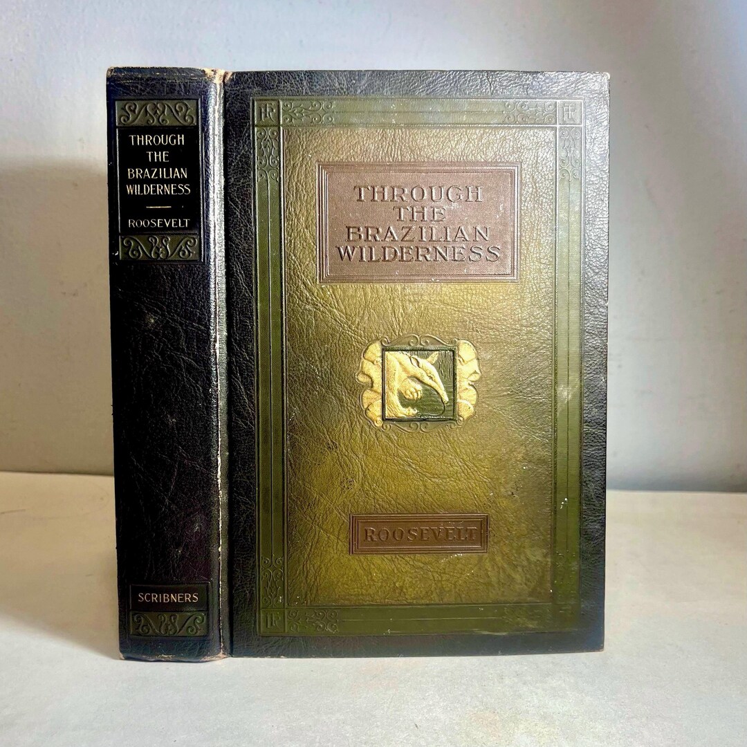 1924 Through the Brazilian Wilderness by Theodore Roosevelt, Antique ...