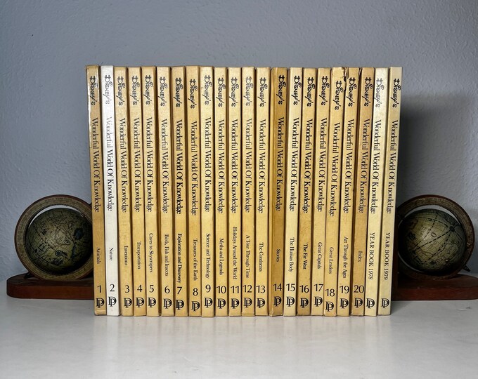 Disney’s Wonderful World of Knowledge, Complete Set of 22 Educational ...