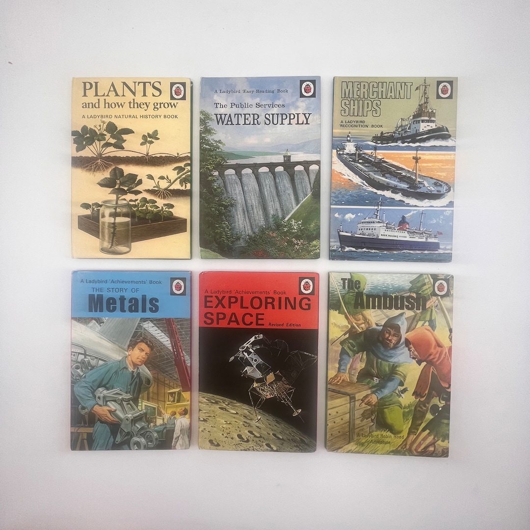 1960s Ladybird Lot of Educational Children’s Books; Plants, Water ...