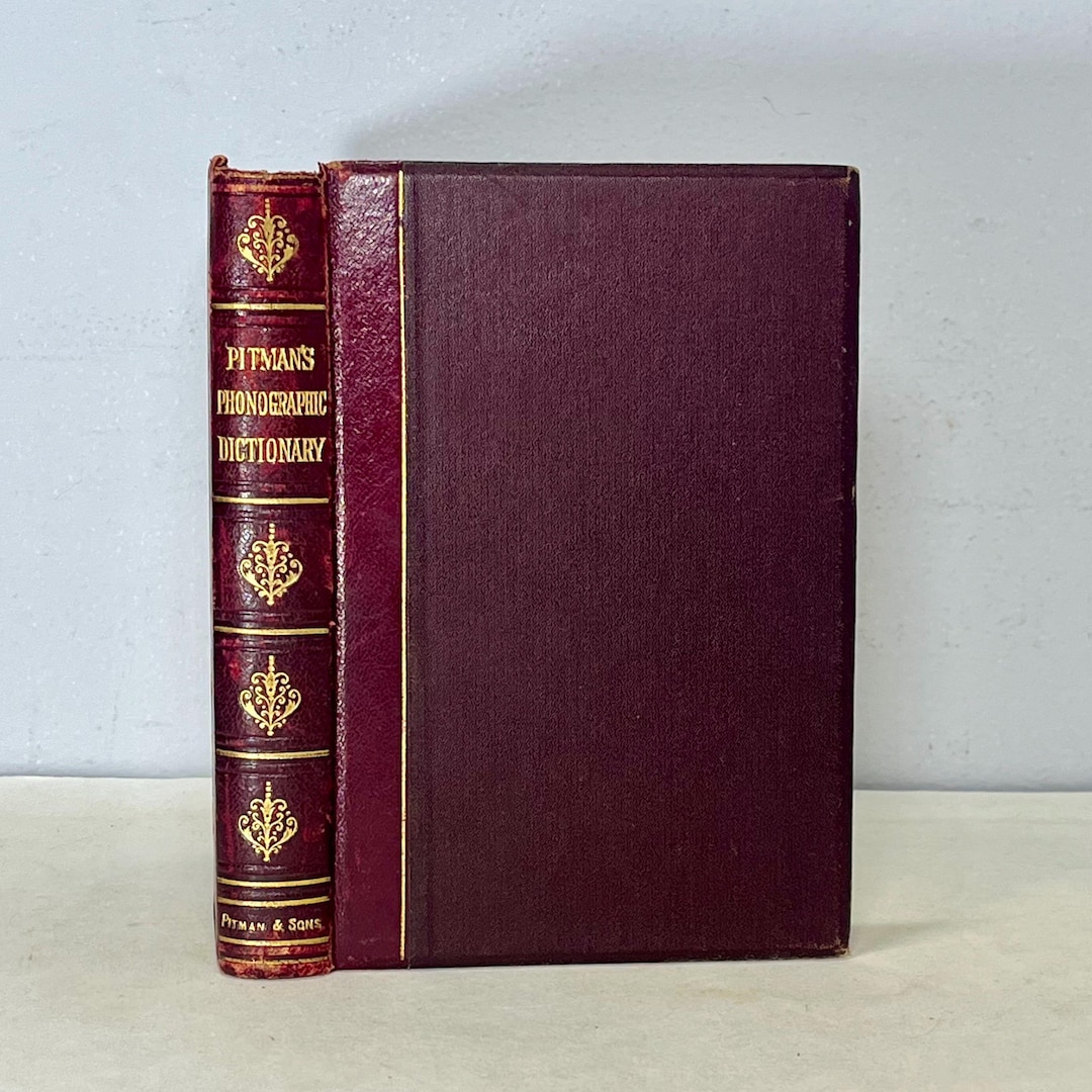 1894 Phonographic and Pronouncing Dictionary of the English Language by ...