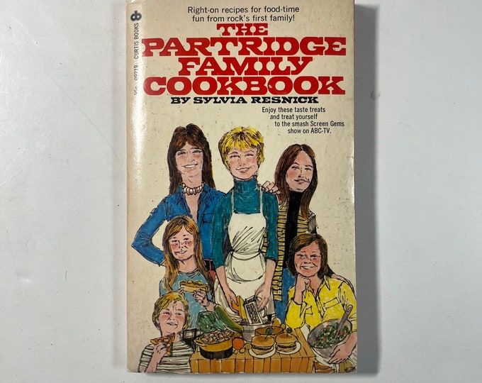 1st Edition; the Partridge Family Cookbook, 1970’s Hit TV Show ...