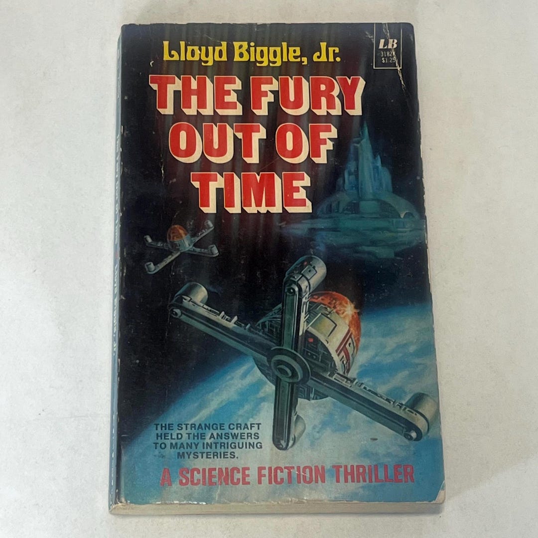 1965 First Edition: the Fury Out of Time, Sci-fi Paperback - Etsy