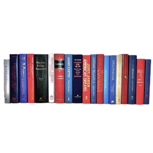 Presidential American History Book Collection, Patriotic Set of 19 ...