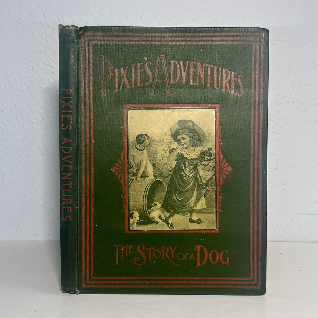 1903 Pixie’s Adventures, Victorian Dog Story Book for Children ...