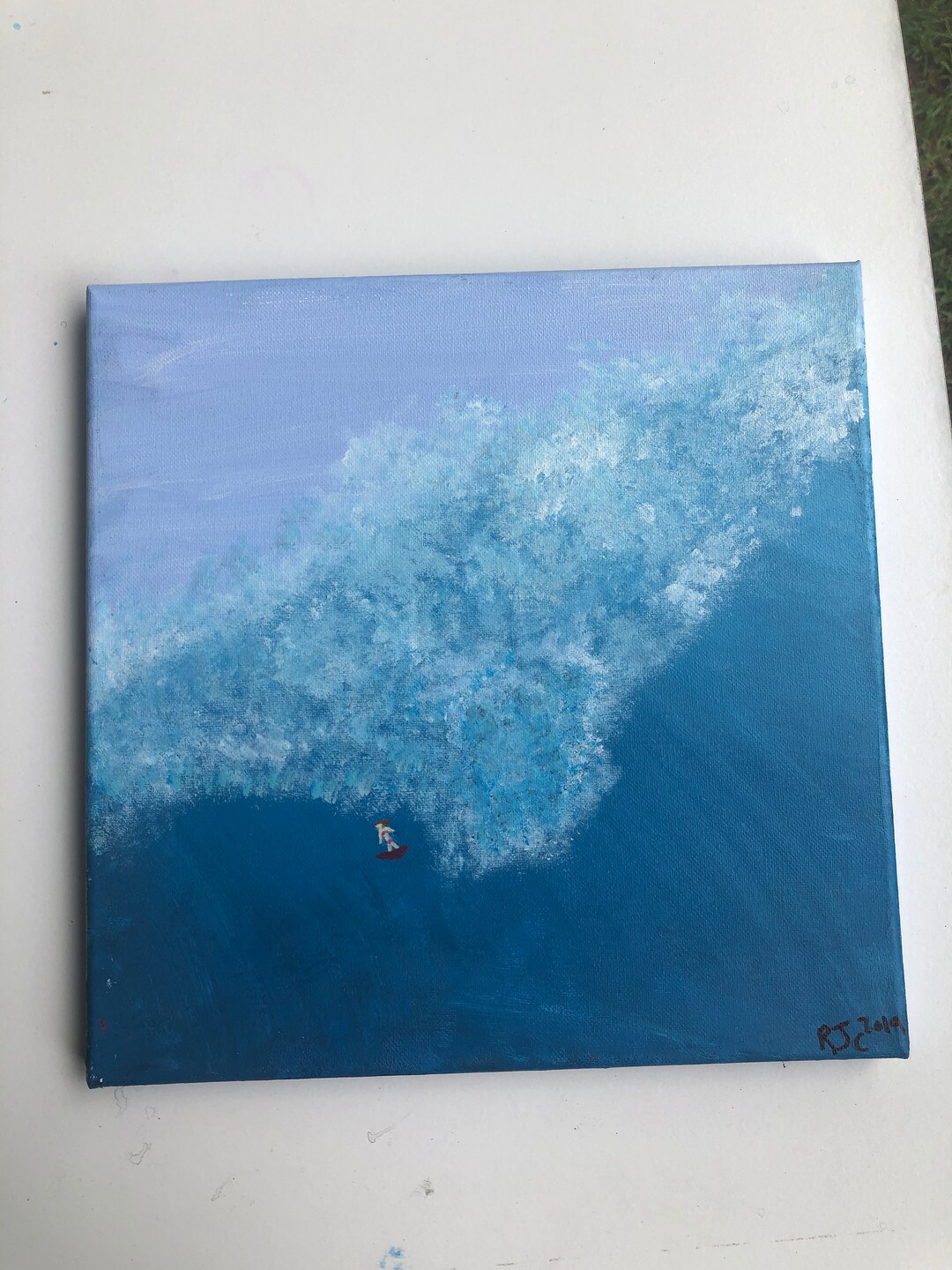 Ultimate Wave Acrylic Painting waveart ultimatewave - Etsy