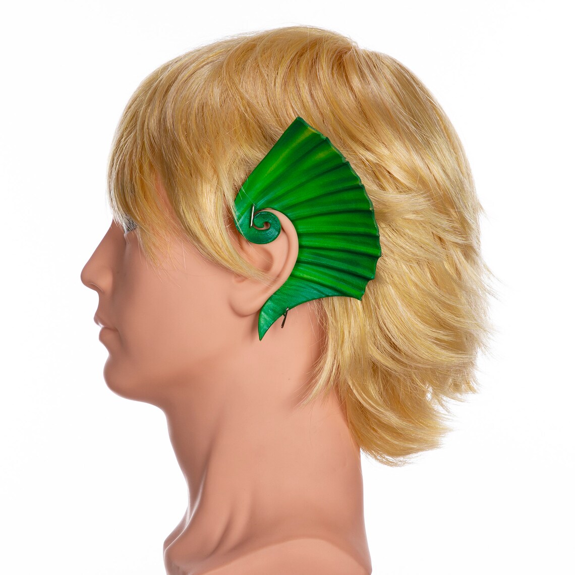 Leather Cosplay Mermaid/merman Ear Cuffs - Etsy