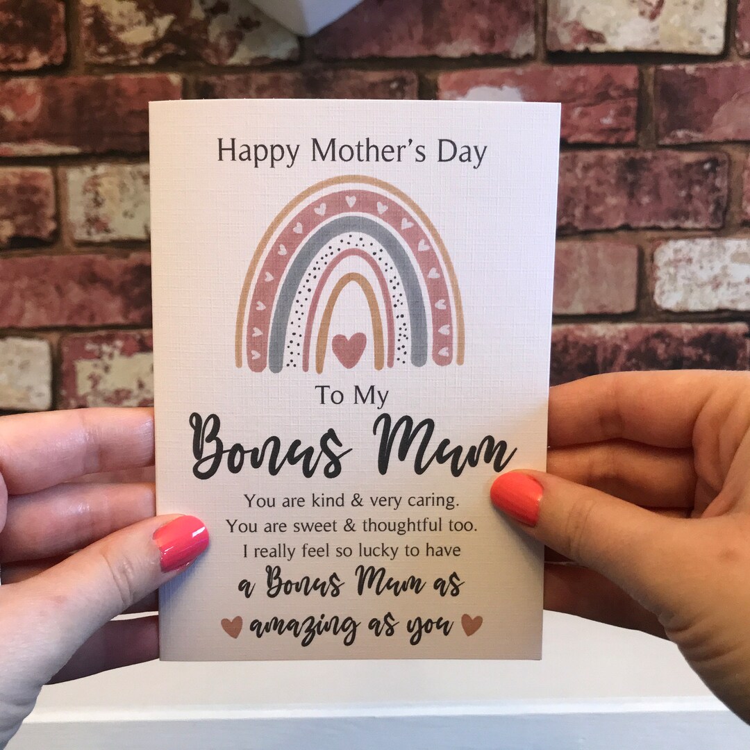 Bonus Mum Mother's Day Card, Special Bonus Mum Mother's Day Card Small ...