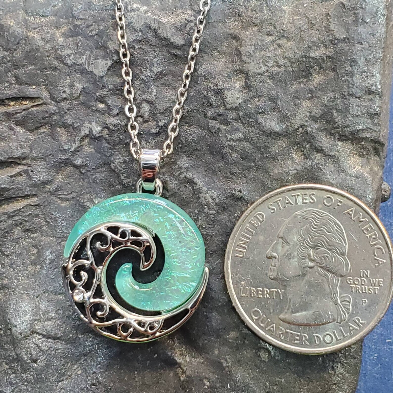 Hurricane Pendant - Etsy