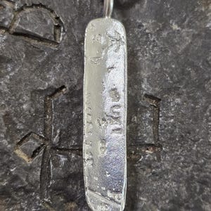 Atocha Treasure Silver Bar Pendant With Chain - Etsy
