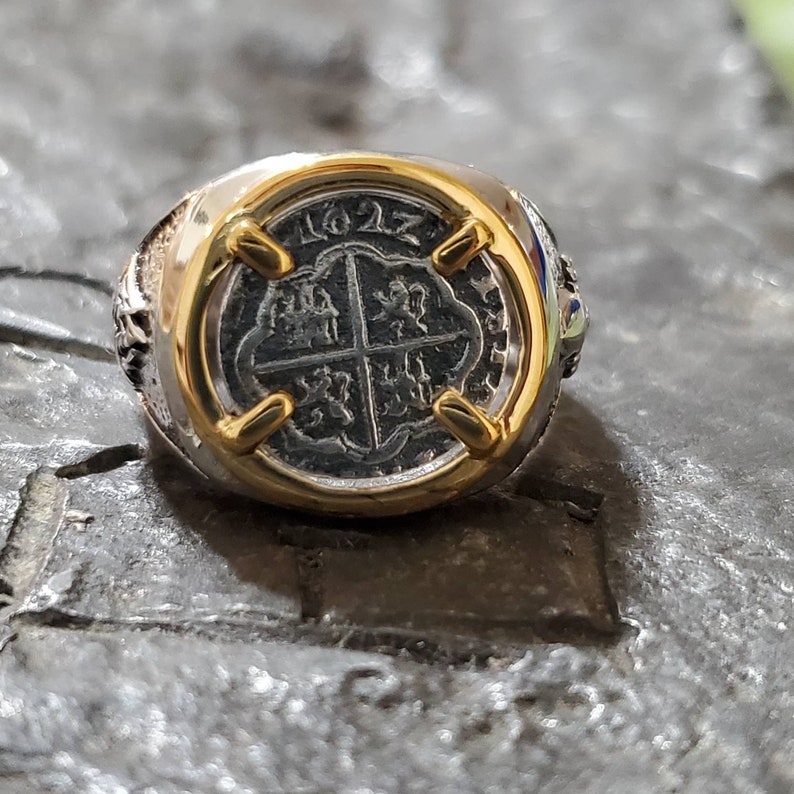 Atocha 1622 Ring Galleon Crossbones Pirate Collection - Etsy