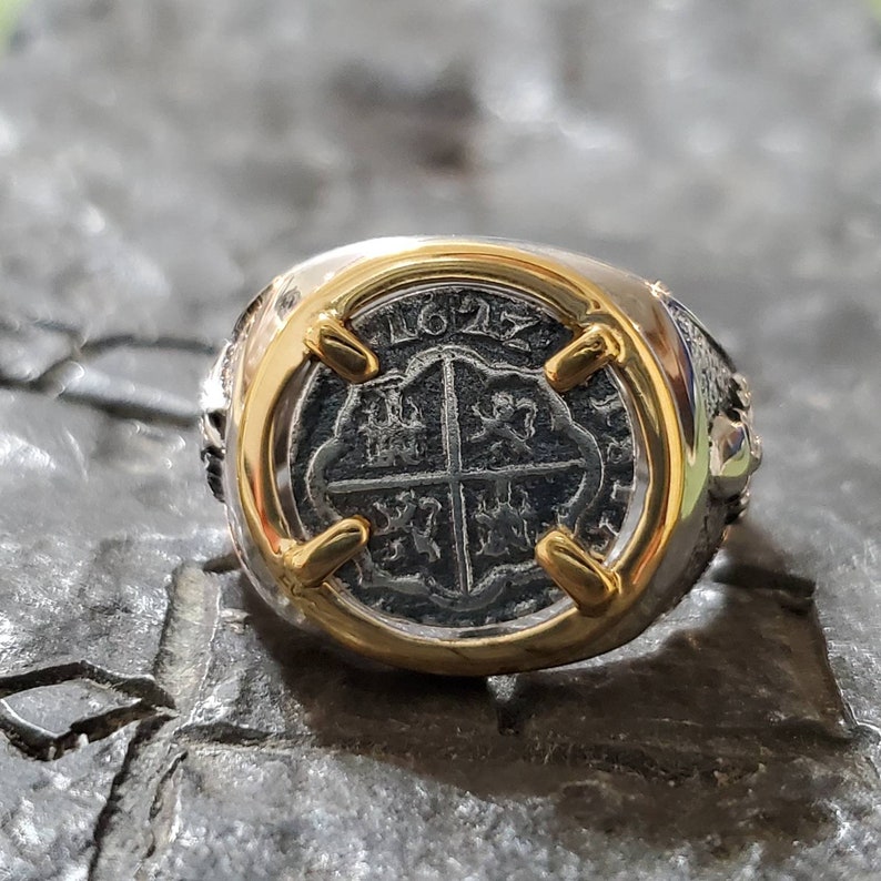 Atocha 1622 Ring Galleon Crossbones Pirate Collection - Etsy