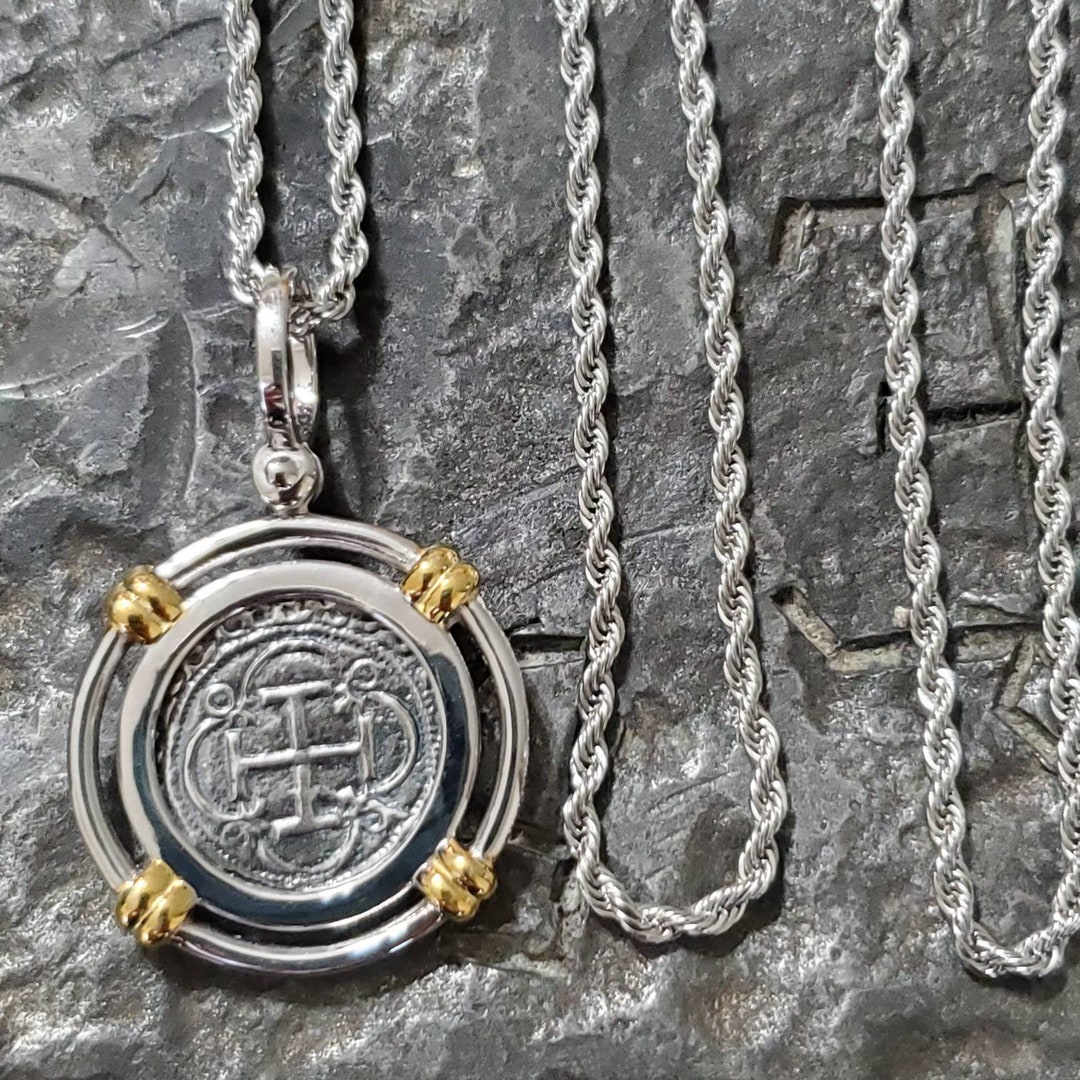Atocha Coin and Chain Museum Quality Sunken Treasure - Etsy