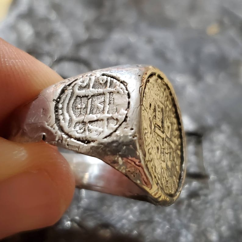 Atocha Men's Coin Ring Antique Shipwreck Treasure Coin - Etsy