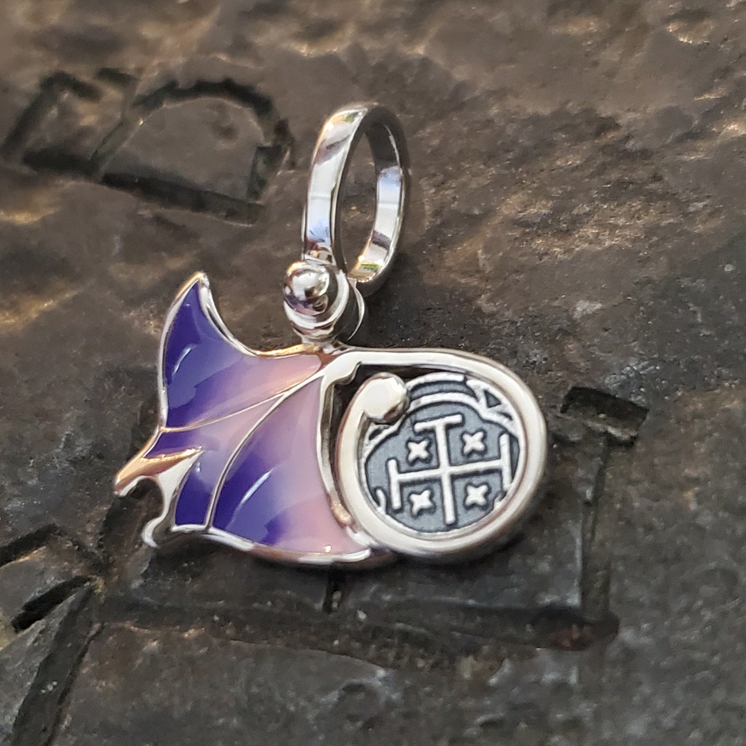 Stunning Atocha Mini Manta Ray 14kt Gold Overlay Shipwreck Treasure ...