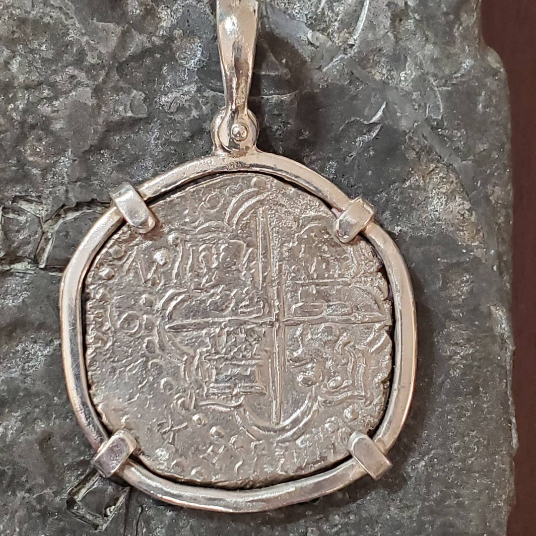 LARGE Heavy Atocha Shipwreck Treasure Coin Pendant - Etsy