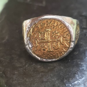 Atocha Large Men's Ring Shipwreck Treasure Coin Jewelry - Etsy