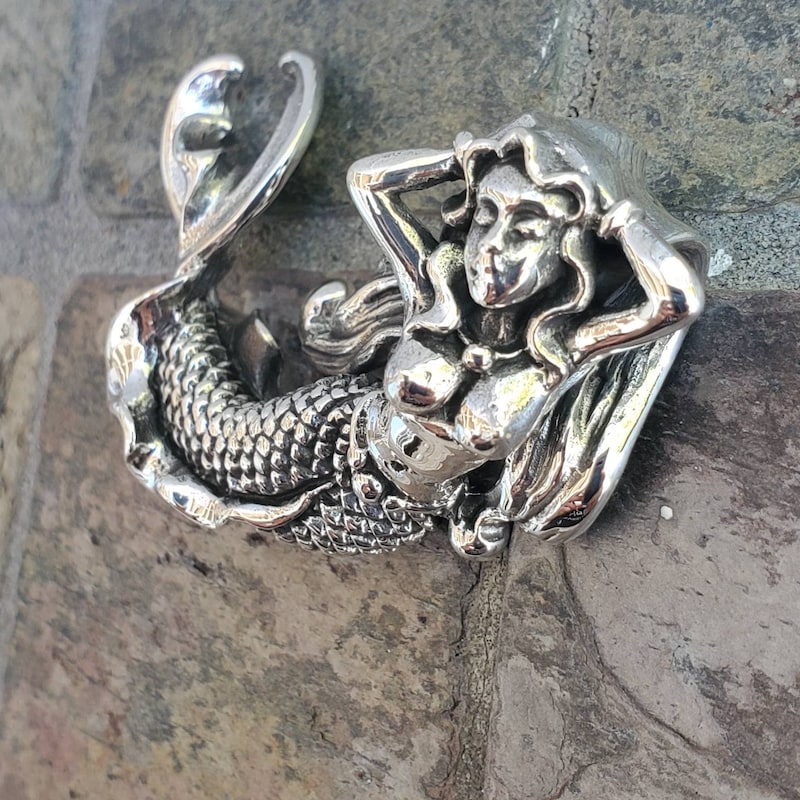 Mermaid Pendant - Etsy