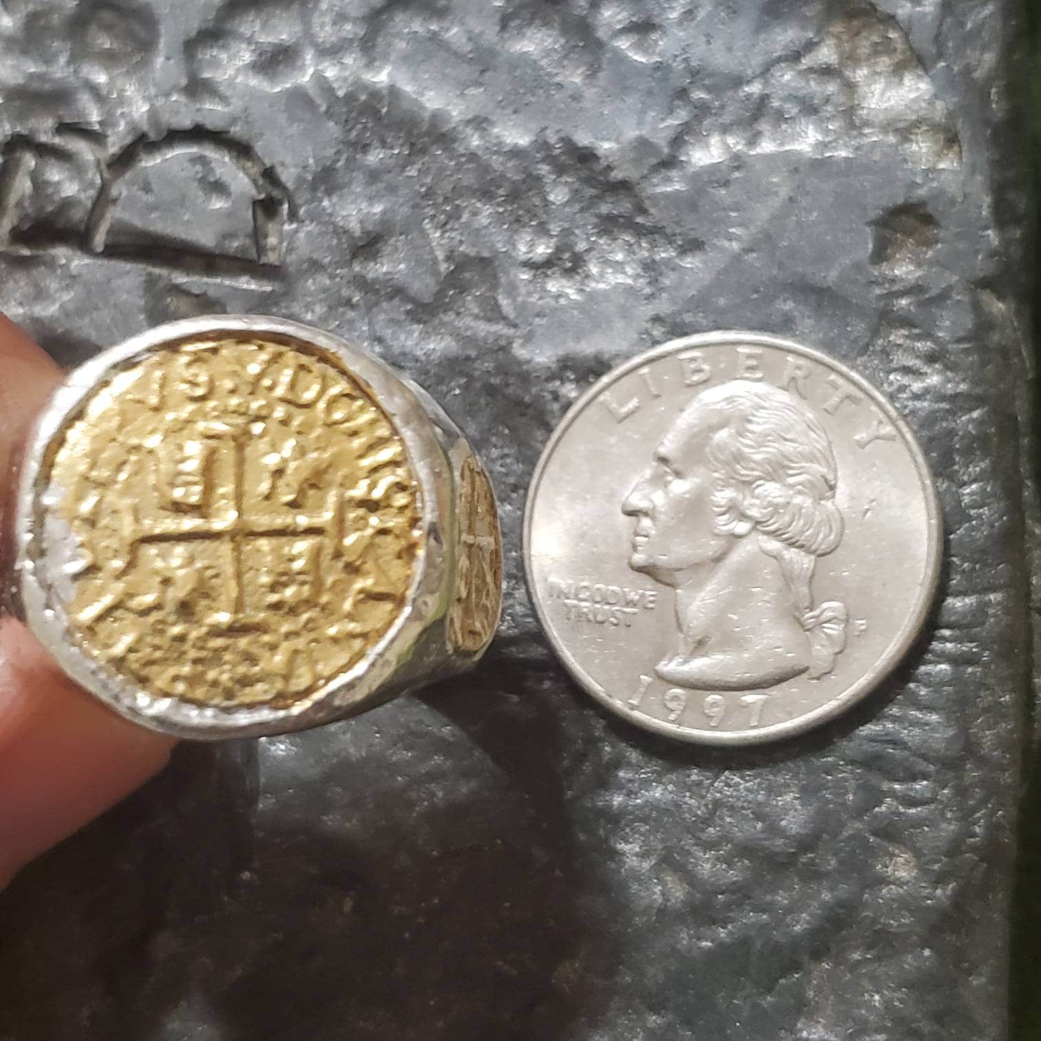 Atocha Large Men's Ring Shipwreck Treasure Coin Jewelry - Etsy