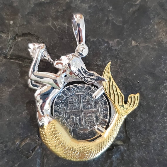 Atocha Mermaid Coin Sunken Shipwreck Treasure - Etsy