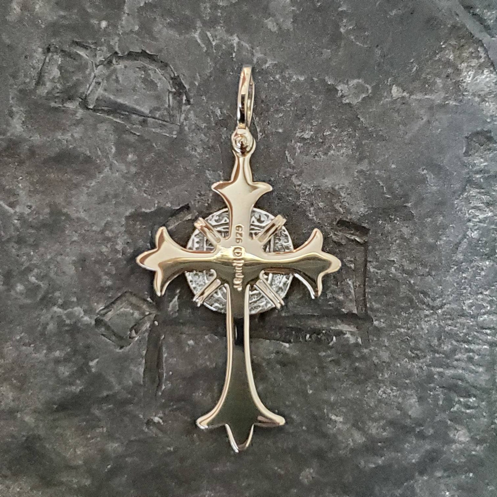 Atocha 14kt Gold Plated Cross Pendant Shipwreck Treasure Coin - Etsy