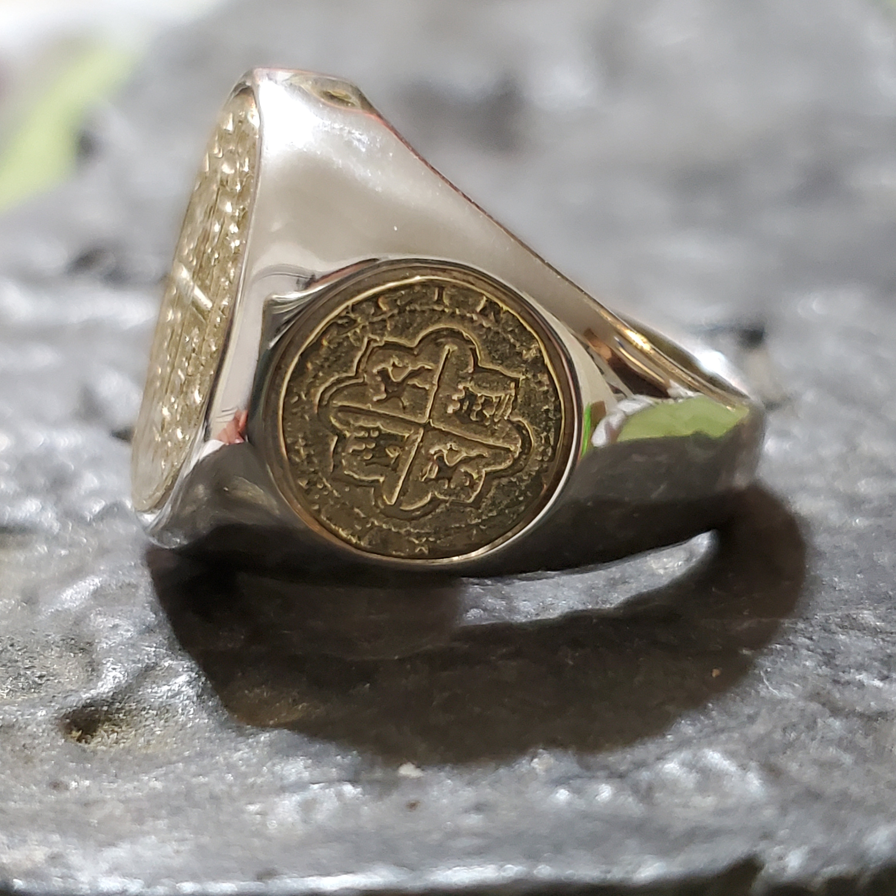 Atocha Large Men's Ring Shipwreck Treasure Coin Jewelry - Etsy