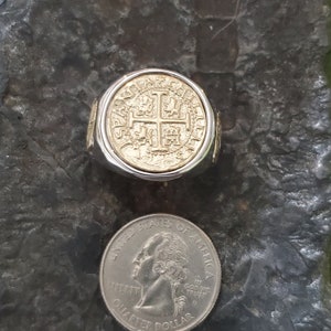 Atocha Large Men's Ring Shipwreck Treasure Coin Jewelry - Etsy