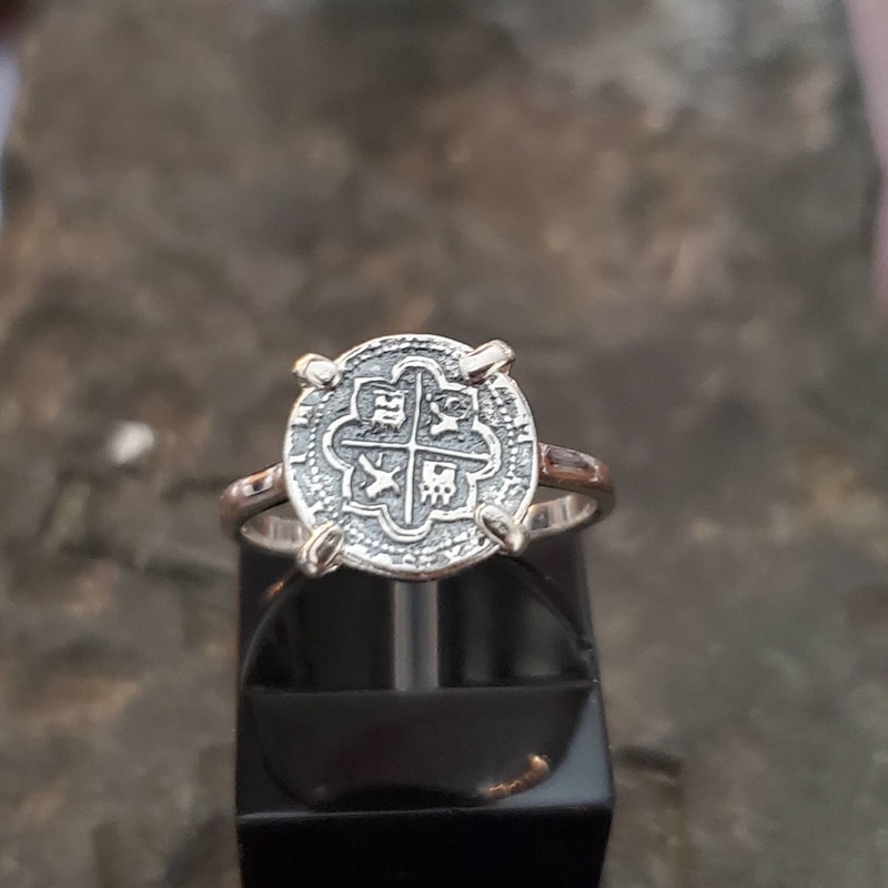 Shipwreck Coin Ring - Etsy