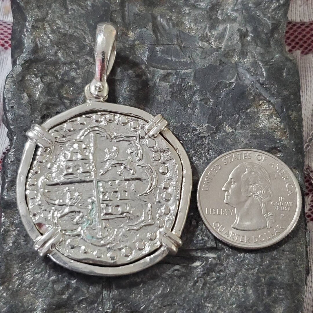 LARGE Heavy Atocha Silver Coin - Etsy
