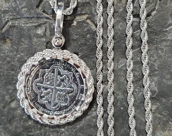 Atocha Coins Pendant- Atocha Spanish Shipwreck Treasure Coin Pendant ...