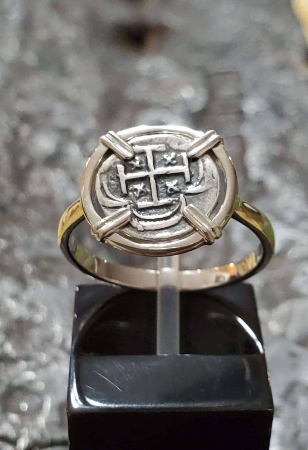 Atocha Silver Coin Ring - Etsy