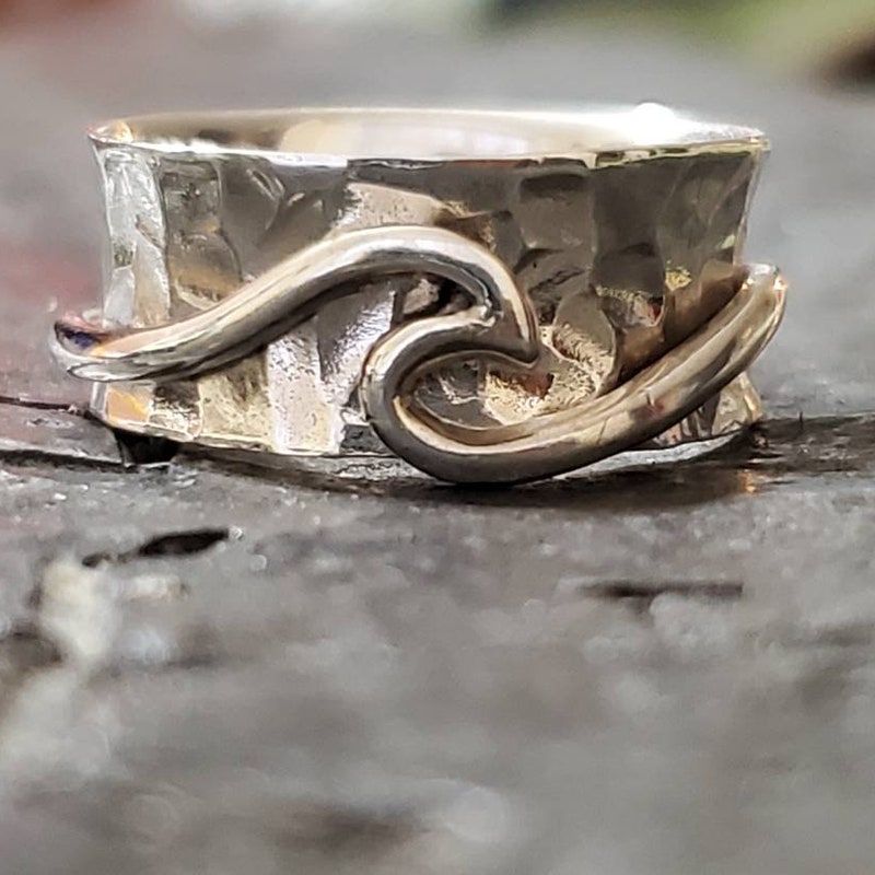 Wave Ring - Etsy
