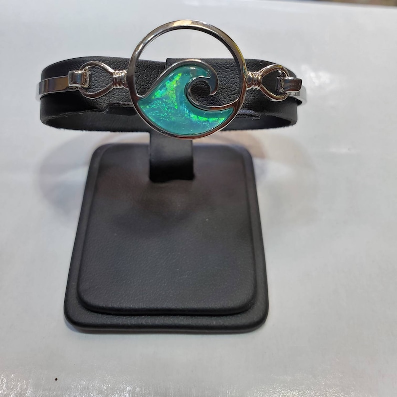 Wave Bracelet Bangle Ocean Beach Jewelry - Etsy