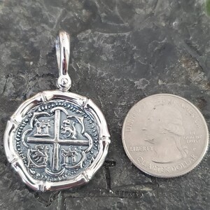 Atocha Coin With Bamboo Style Bezel Shipwreck Treasure Jewelry - Etsy