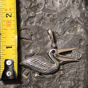 Atocha Silver Pelican Coin Pendant - Etsy