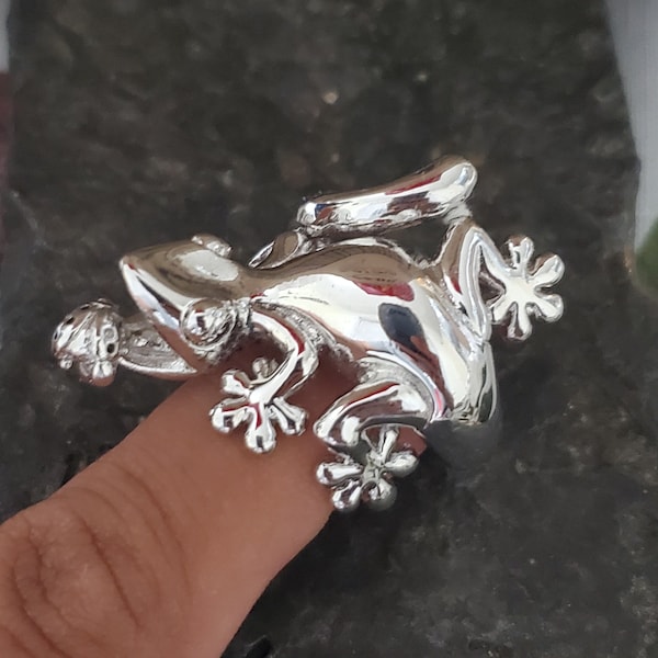 Gecko Ring - Etsy