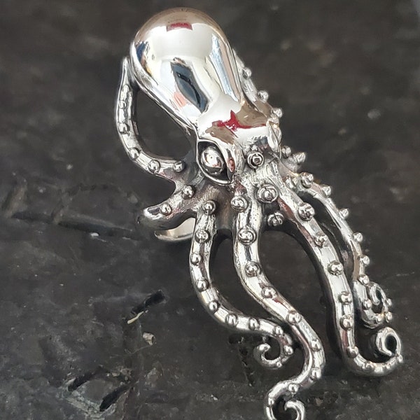 Octopus Ring - Etsy