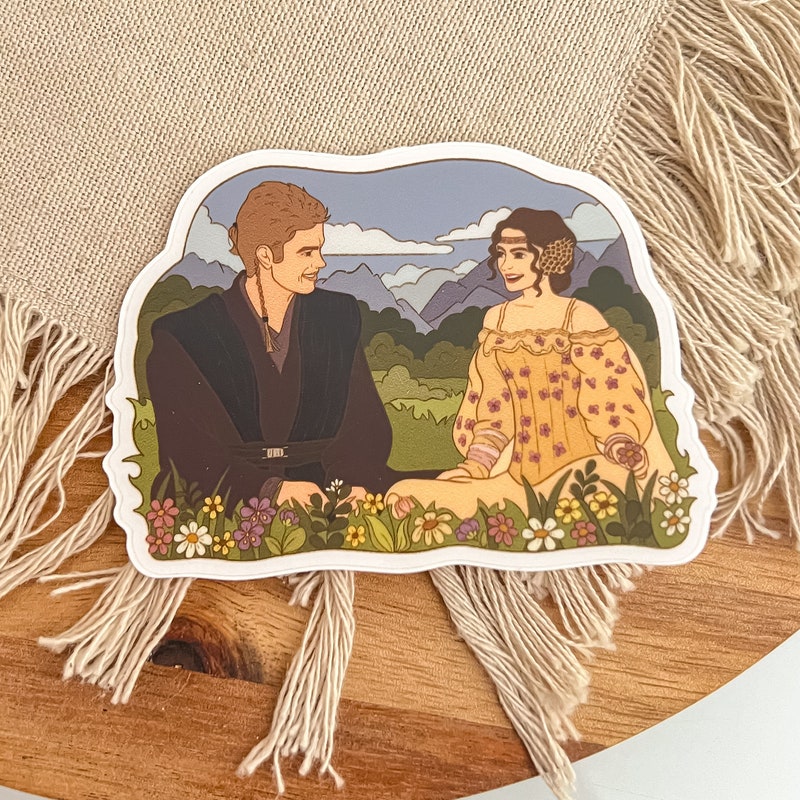 Padme Vinyl Sticker - Etsy