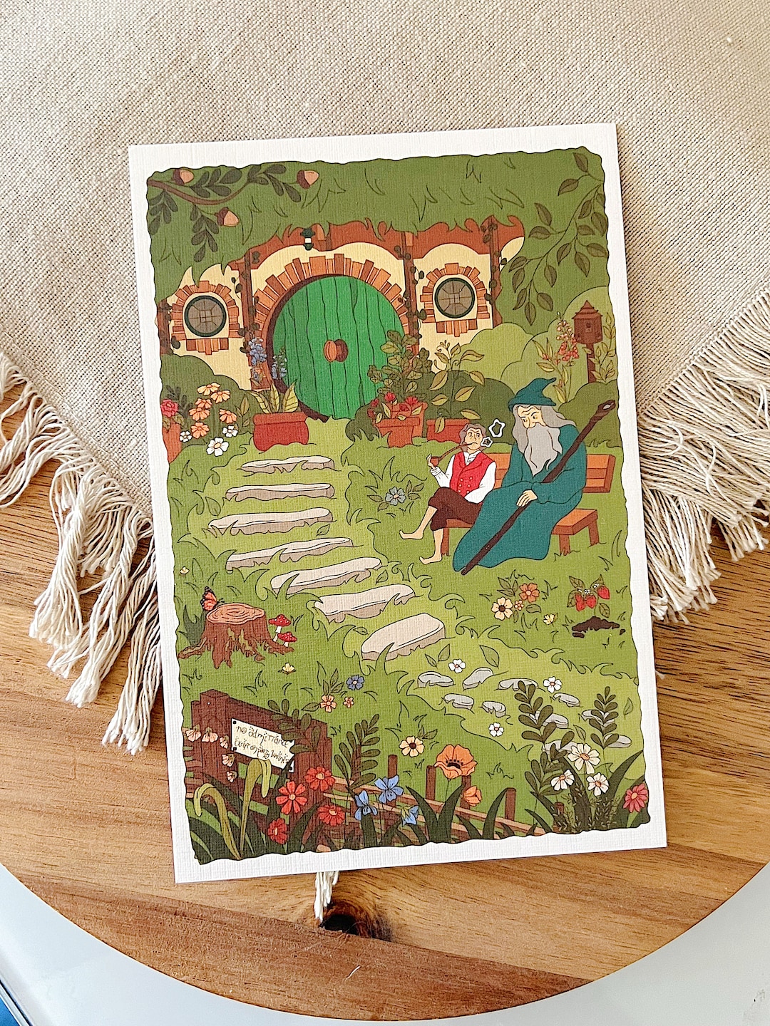 The Shire Print | Wall Art | 4x6 Art Print - Etsy