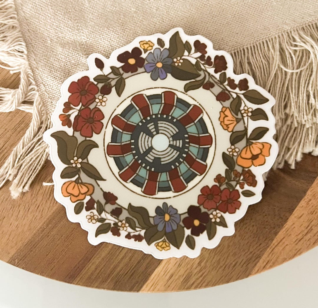 Arc Reactor Sticker, Clear Vinyl Sticker - Etsy